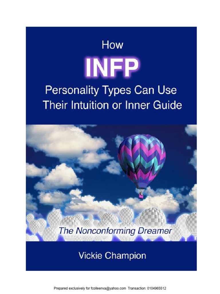 INFP Intuition Ebook | PDF | Feeling | Intuition