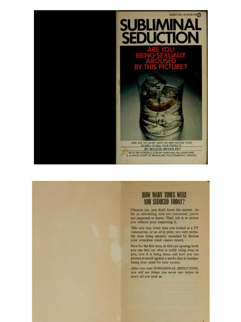Wilson Brian Key. Subliminal Seduction | PDF Wilson Brian Key. Subliminal Seduction | PDF