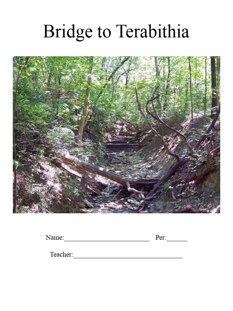 Literary Devices in Bridge to Terabithia | PDF