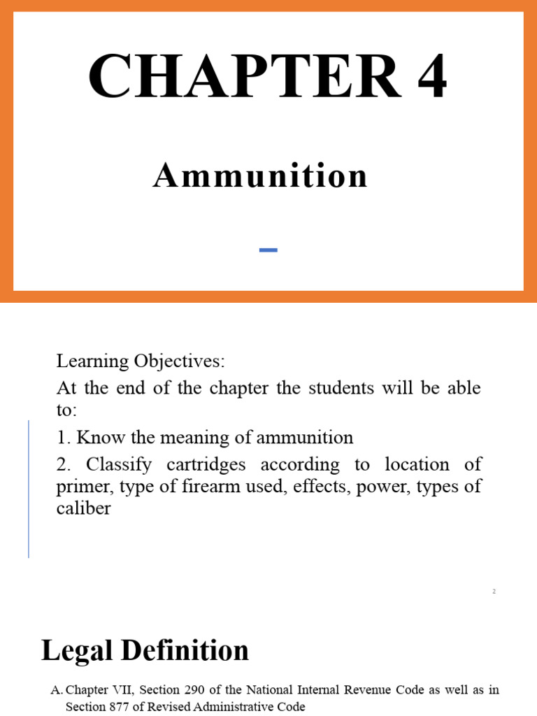 Understanding Cartridge Ammunition | PDF | Cartridge (Firearms) | Gun ...