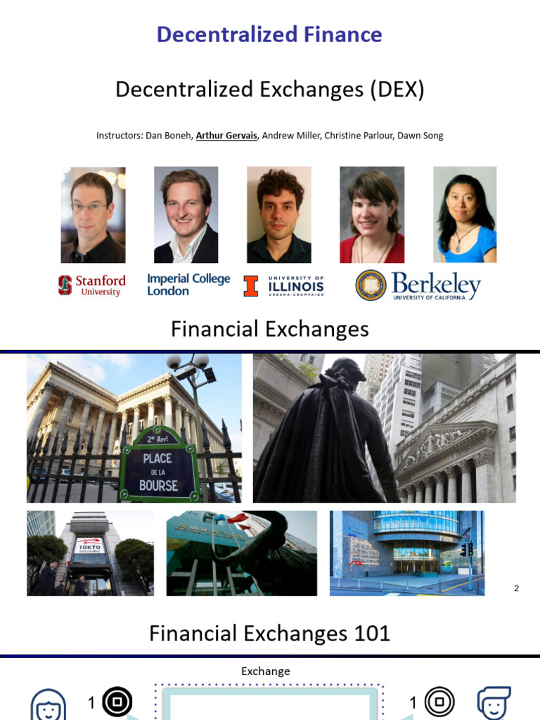 Decentralized Finance and DEX Insights | PDF | Arbitrage | Market Liquidity