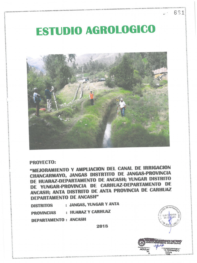 Estudio Agrologico | PDF