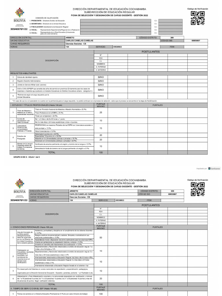Ficha de Compulsa para Ed. Regular | PDF