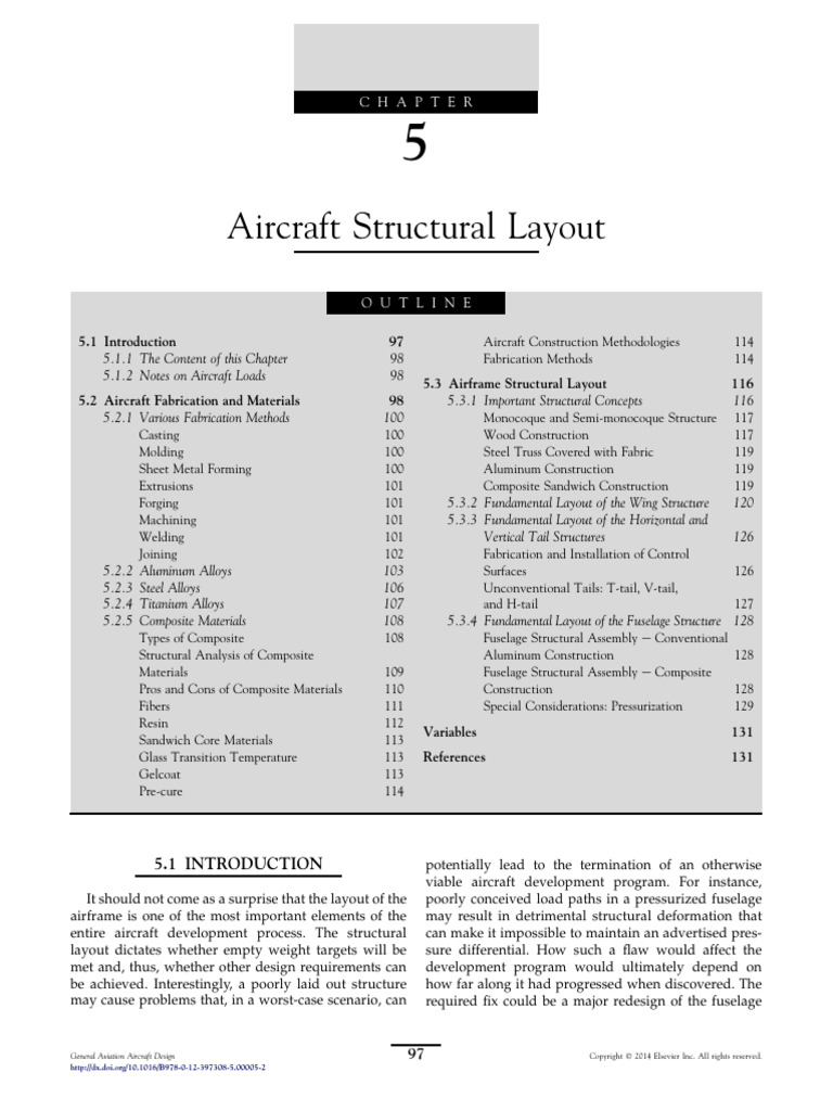 5 - Aircraft Structural Layout | Download Free PDF | Rivet | Welding