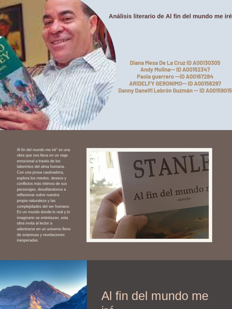 Al Fin Del Mundo Me Ire | PDF | Gabriel García Márquez | Realismo literario