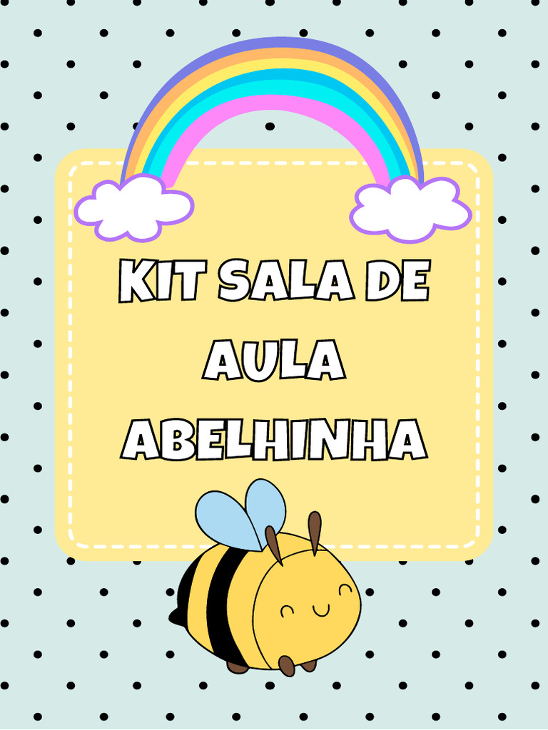 Kit Sala de Aula Abelhinha | PDF