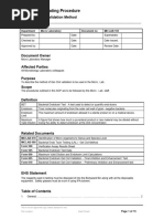LAL Gel-Clot Method SOP for Endotoxin Testing | PDF