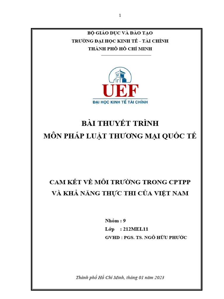 Nhom 9 - PLTMQT 3 | PDF