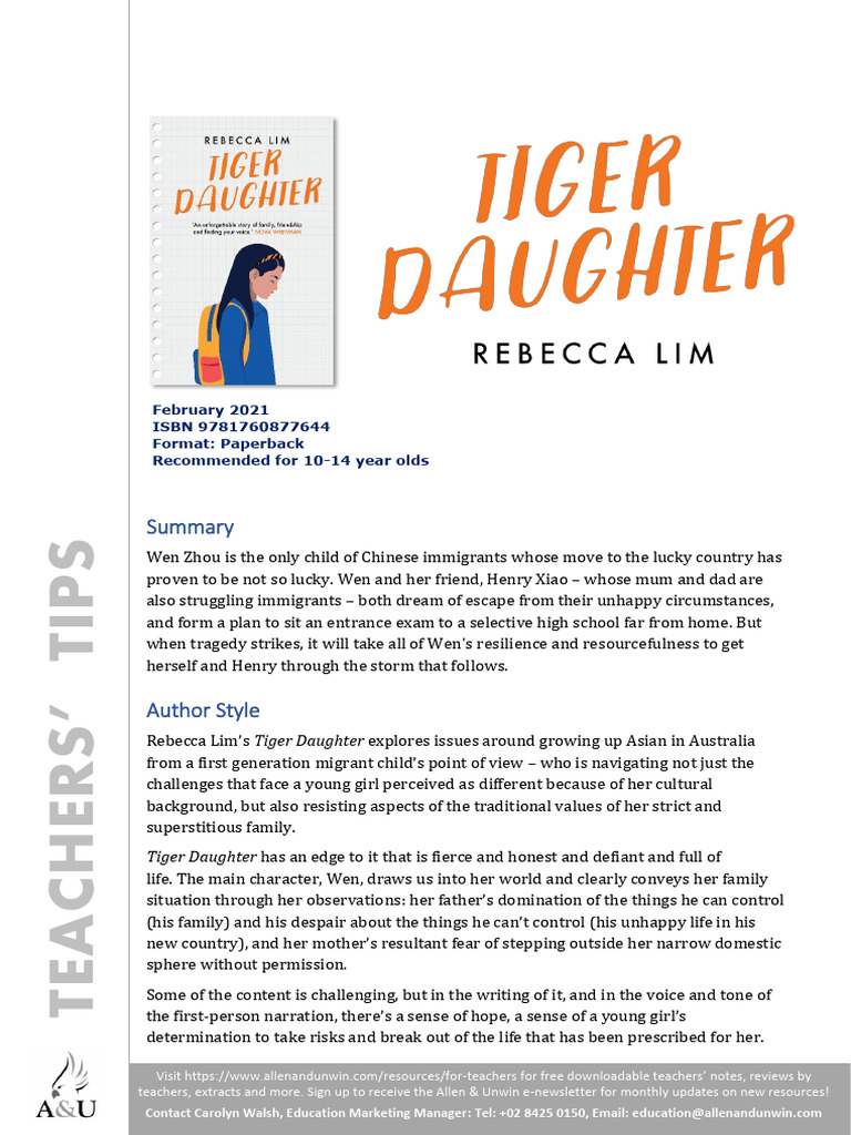 Tiger Daughter | Download Free PDF | Narration