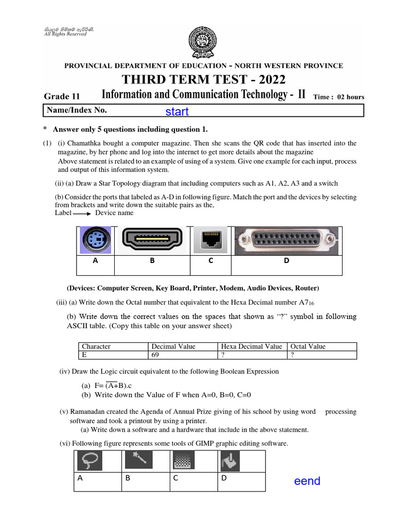 2022 NWP Ict English Medium Finished | PDF | World Wide Web | Internet ...