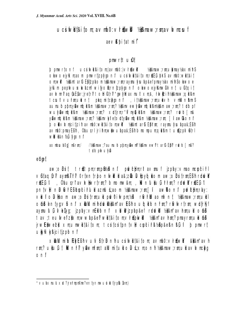 Daw Nay Hlaing Sinn Aung (223-230) | PDF