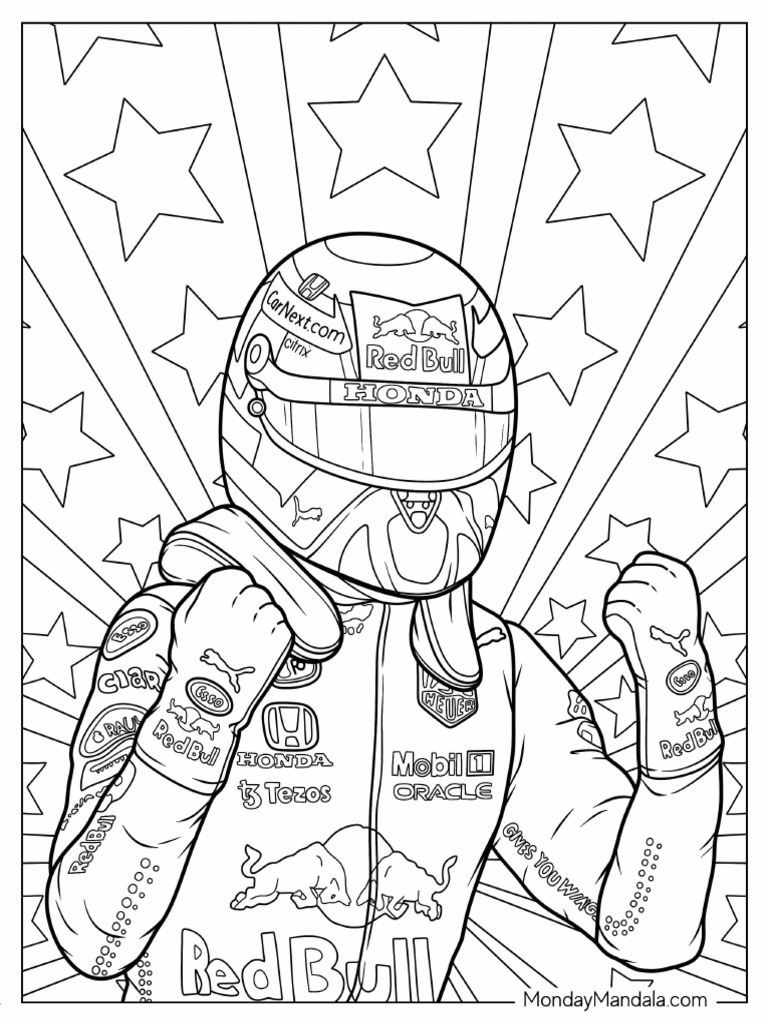 Detail Max Verstappen Drawing | PDF