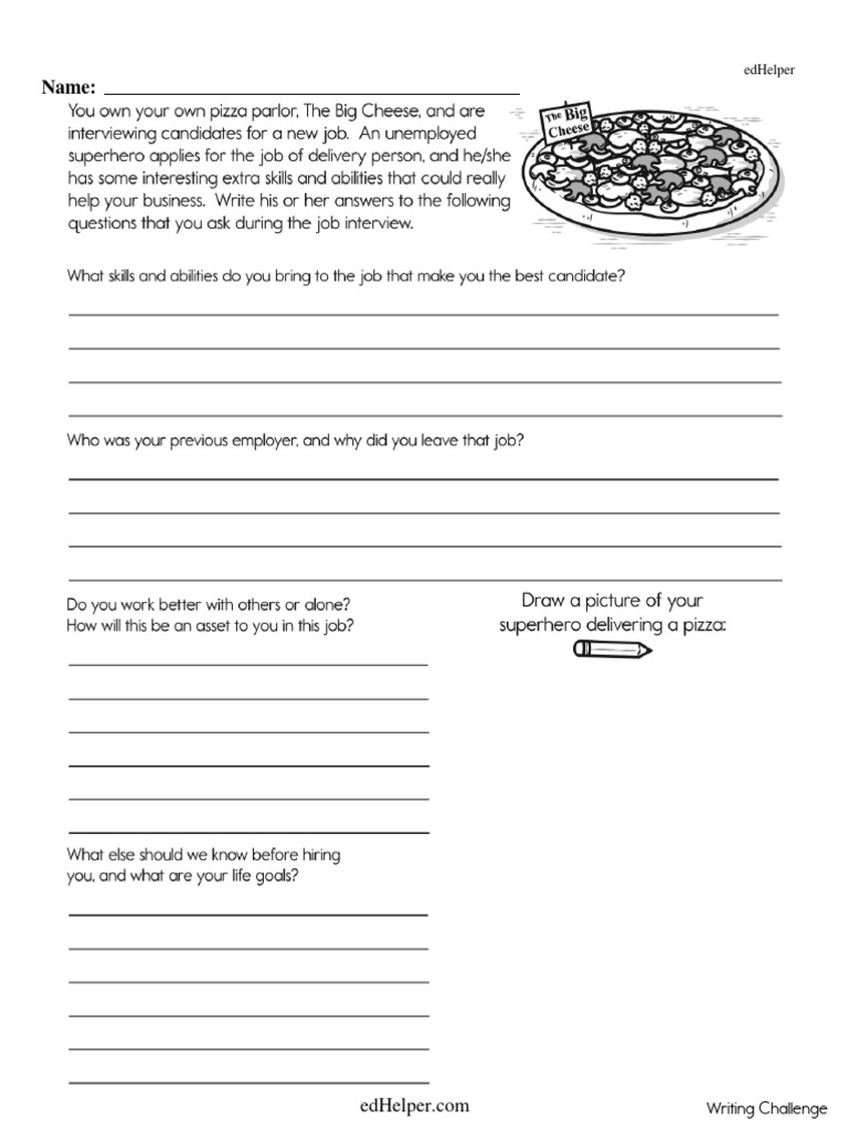 6th Grade Writing Worksheets | PDF