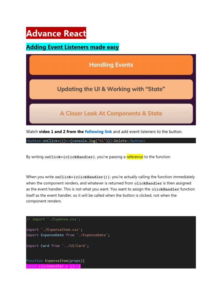 Adding Event Listeners Made Easy | PDF | Systems Engineering | Web Development