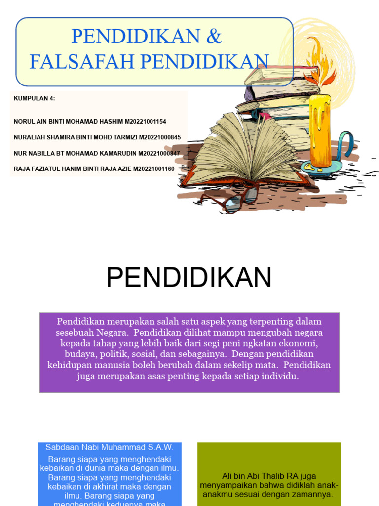 Kumpulan 4 Pendidikan Falsafah Pendidikan Pdf