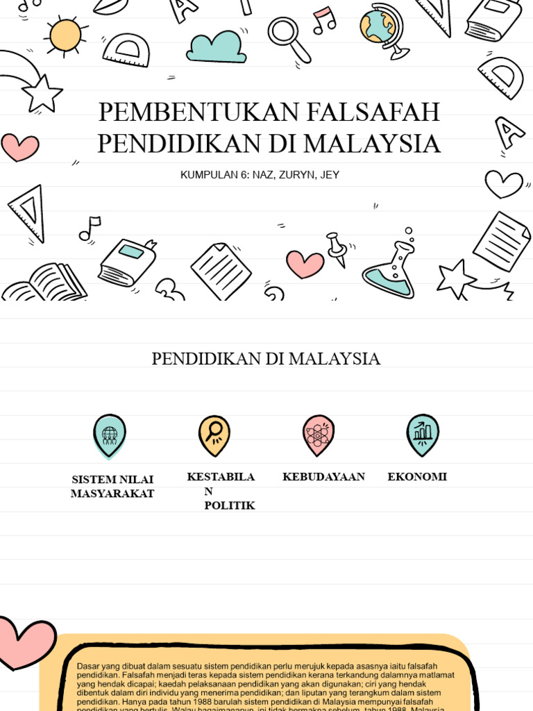 Kumpulan 6 PPT Falsafah Pendidikan Kump 6 | PDF