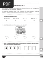 Numeracy Naplan Year 7 | PDF | Nature