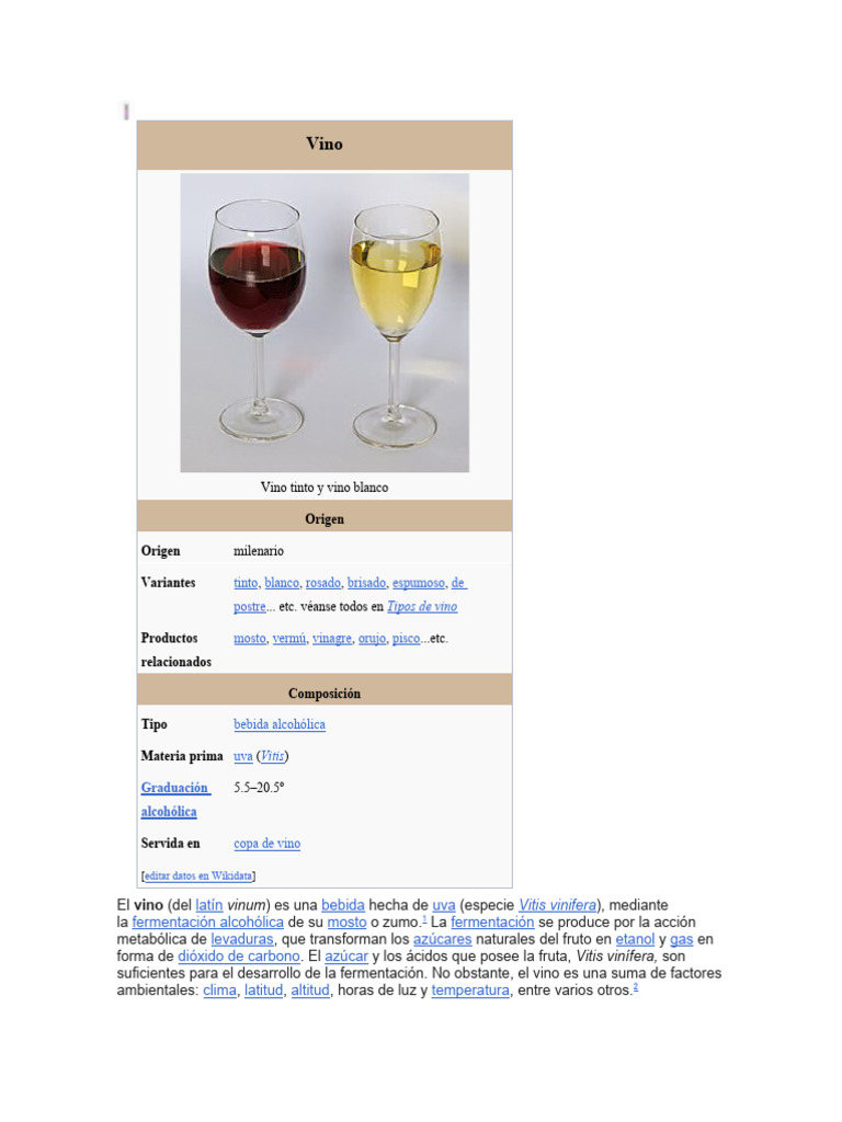 Vino | PDF | Vino | Uva