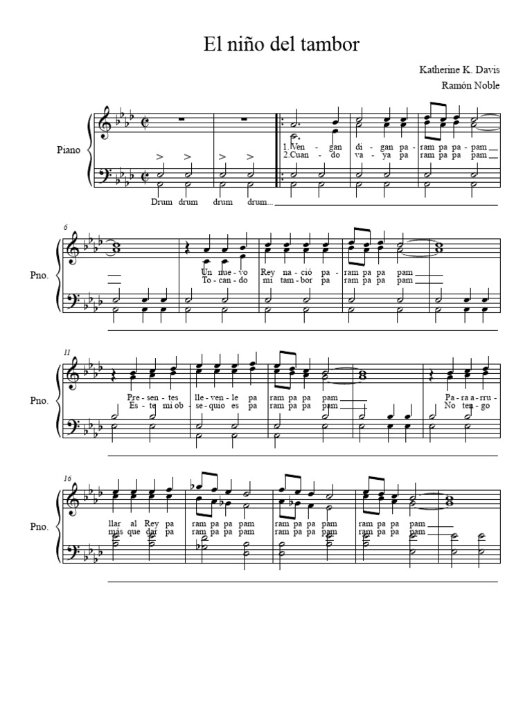 El Niño Del Tambor | PDF