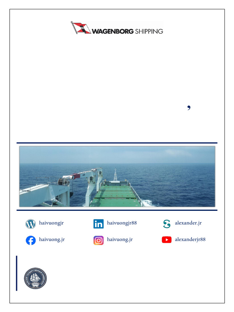 The Junior Officers Handbook - Hai Vuong | PDF | Navigation | Shipping