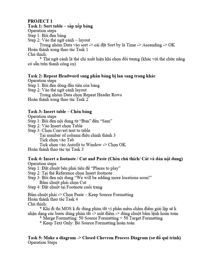 T NG H P BT Word | PDF