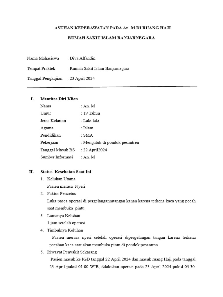 Diva Alfandin-Haji-Gangguan Sistem Muskuloskeletal (Ruptur Tendon) | PDF