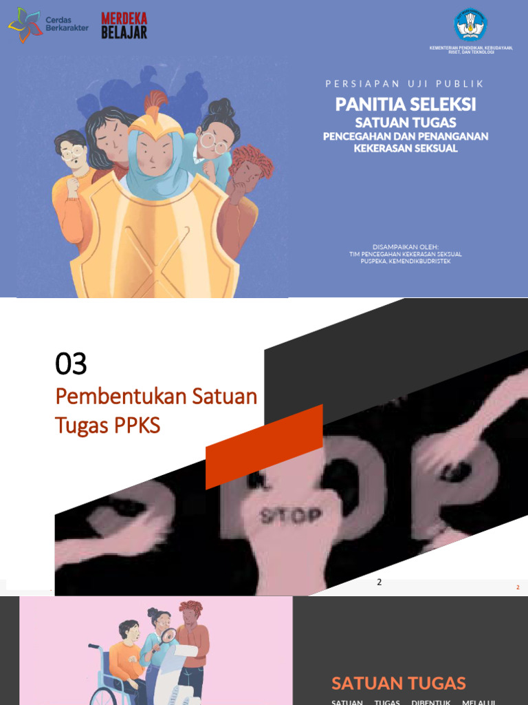 Pembentukan Satgas PPKS Perguruan Tinggi | PDF