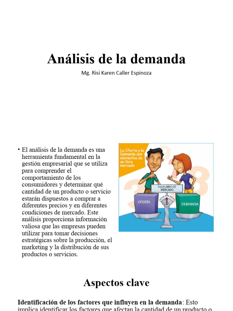 Análisis de La Demanda | PDF | Demanda | Marketing