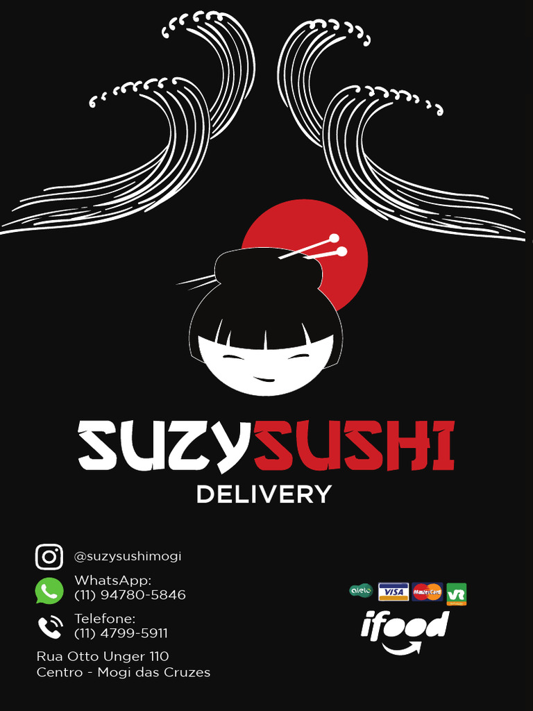 Cardápio Suzy Sushi 2024 | PDF | Frutos do mar de origem animal | Alimentos