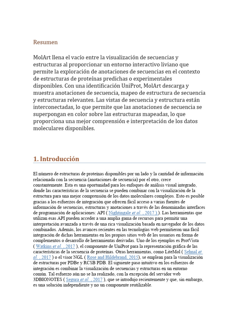 MolArt Resumen | PDF | Software | Informática