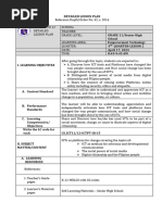 LESSON PLAN ICT Digital Citizenship | PDF | Educational Technology ...