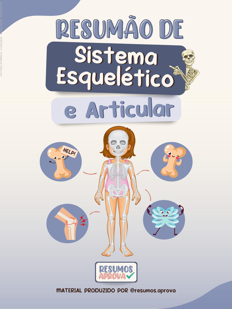 Resumao de Sistema Esqueletico e Articular | PDF