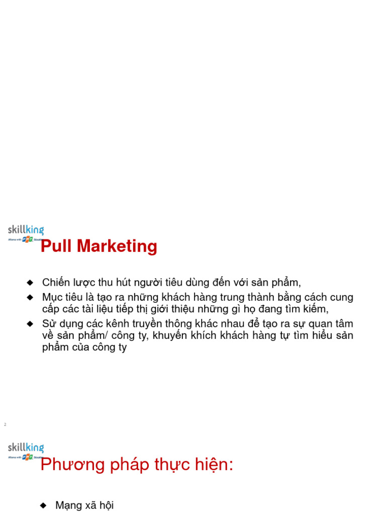 Push Pull MKT | PDF