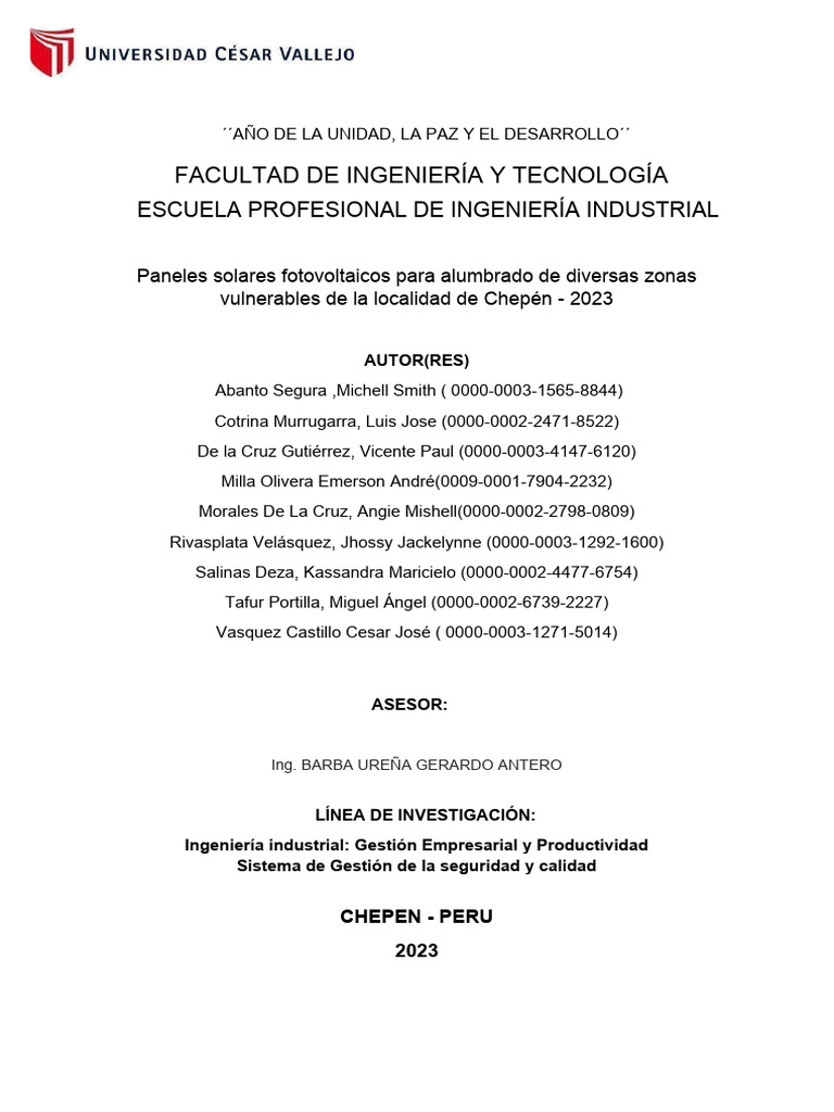TERMODINAMICA, Segundo Avance | PDF | Energía solar | Energía renovable