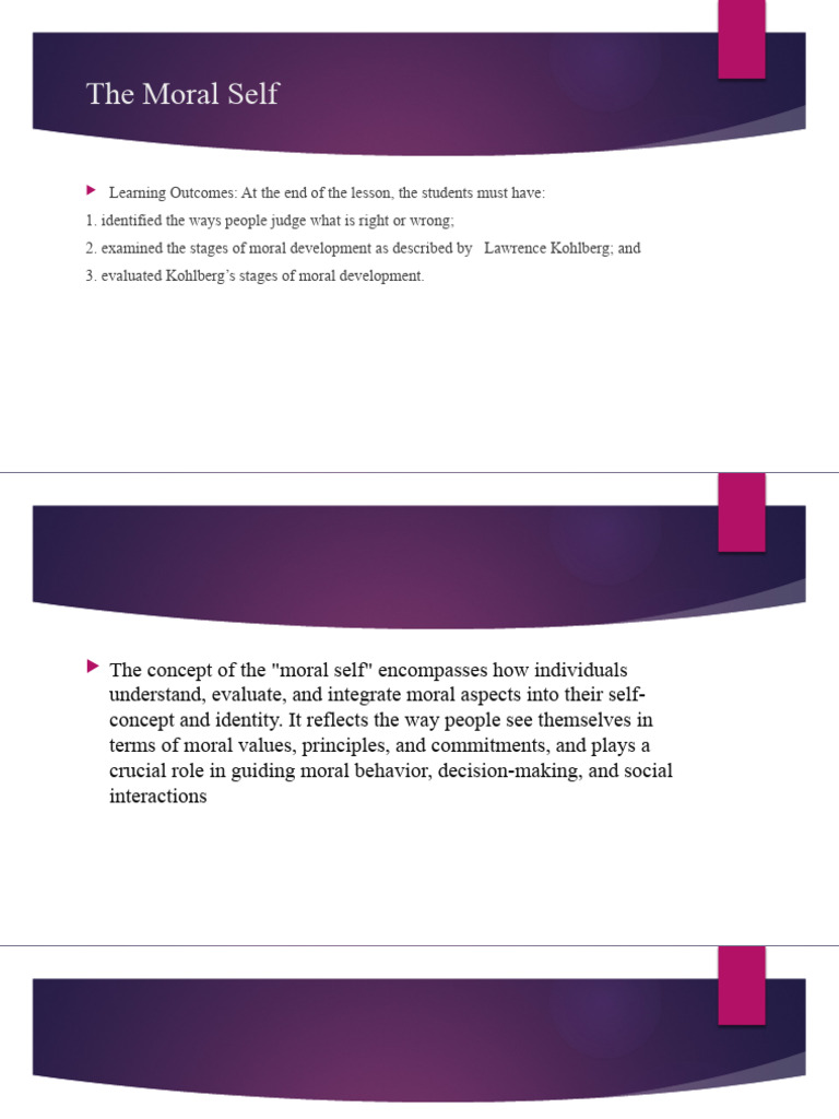 Understanding Kohlberg's Moral Development | PDF | Morality | Psychology