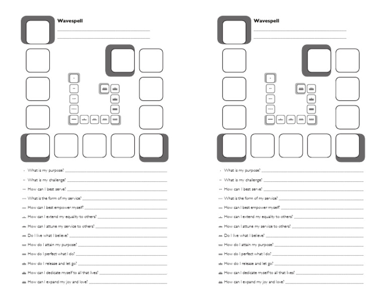 Wavespell Blank | PDF