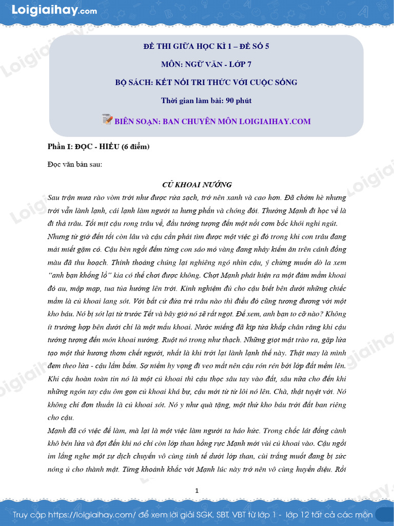 C Khoai Nư NG | PDF