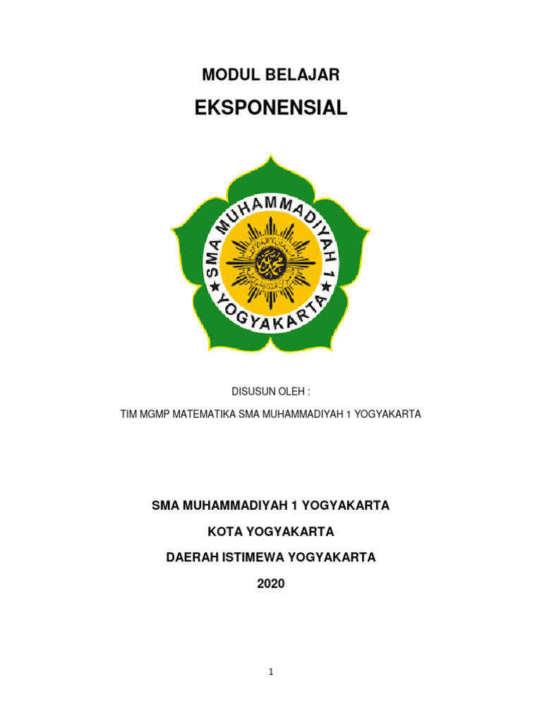 Modul - Eksponen | PDF