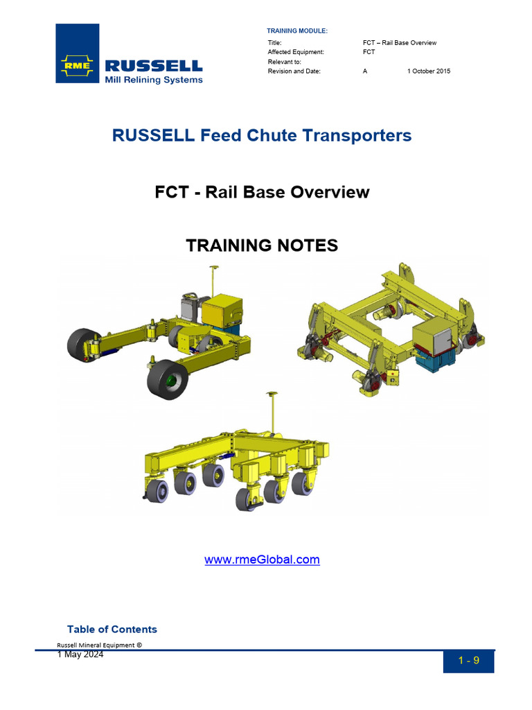 FCT 1.5 - Rail Base Overview | PDF | Rail Transport | Elevator