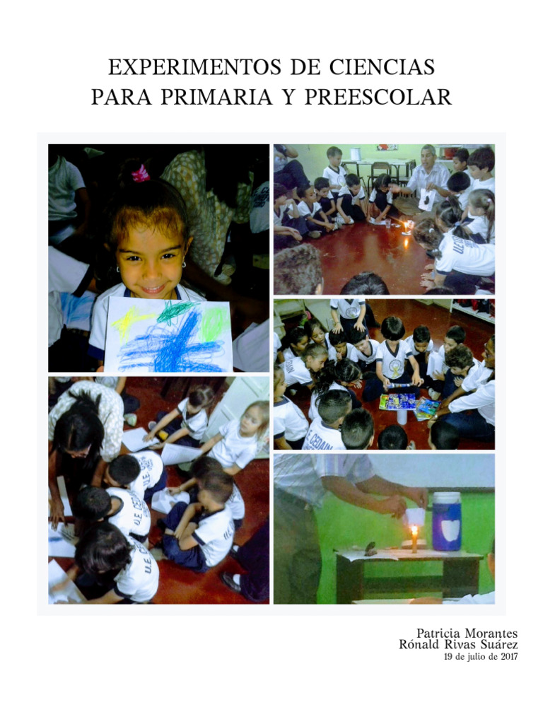 Experimentos para Primaria y Preescolar | PDF | Curva | Agua