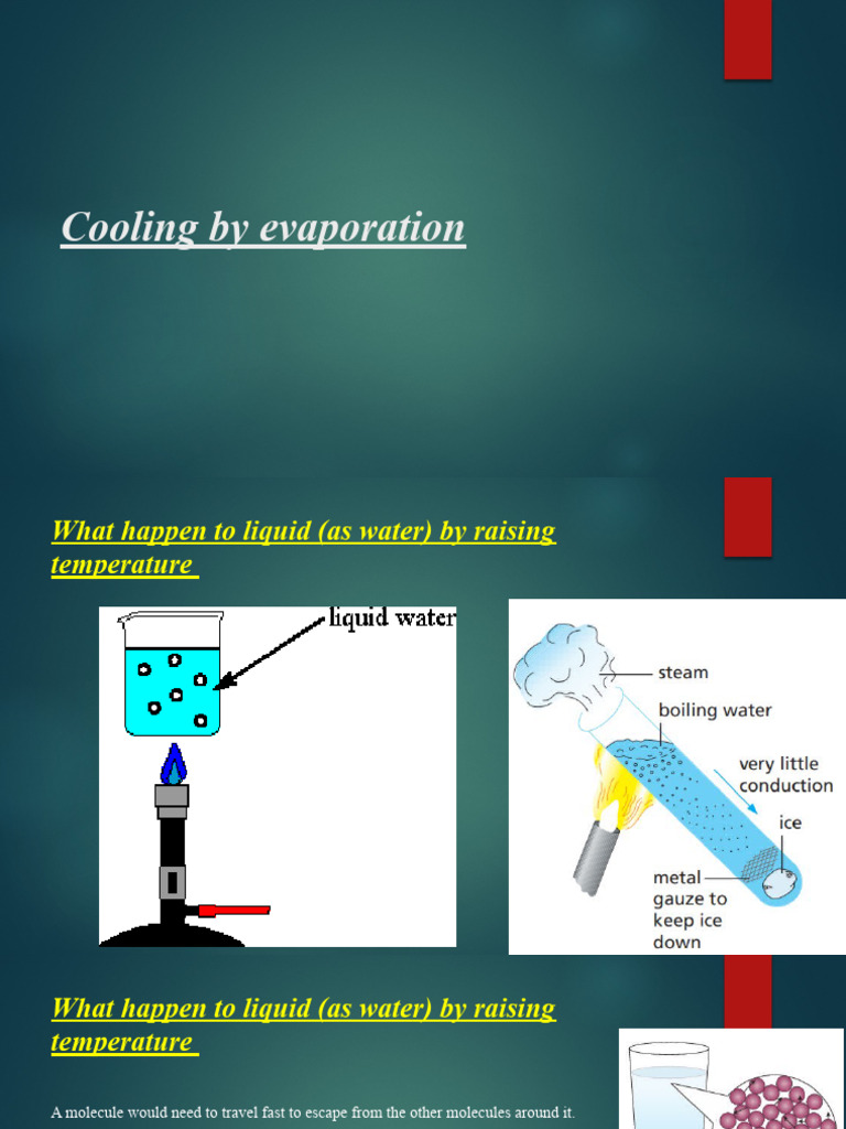 Cooling by Evaporation - 10.5 | PDF