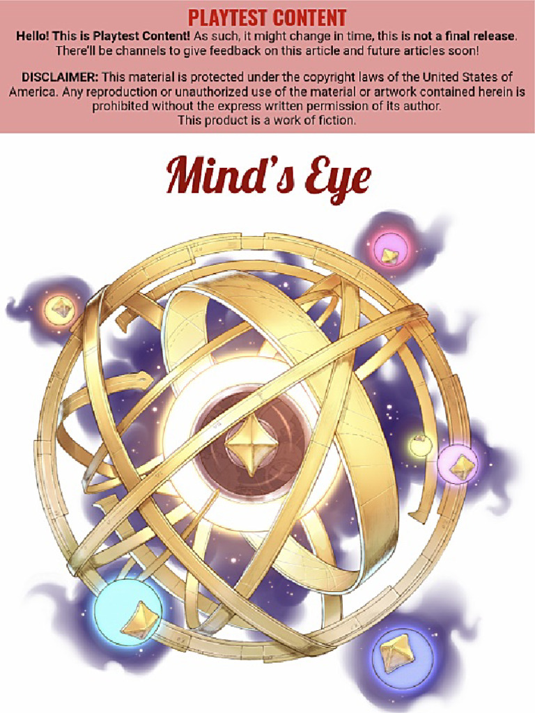 Mind's Eye | PDF