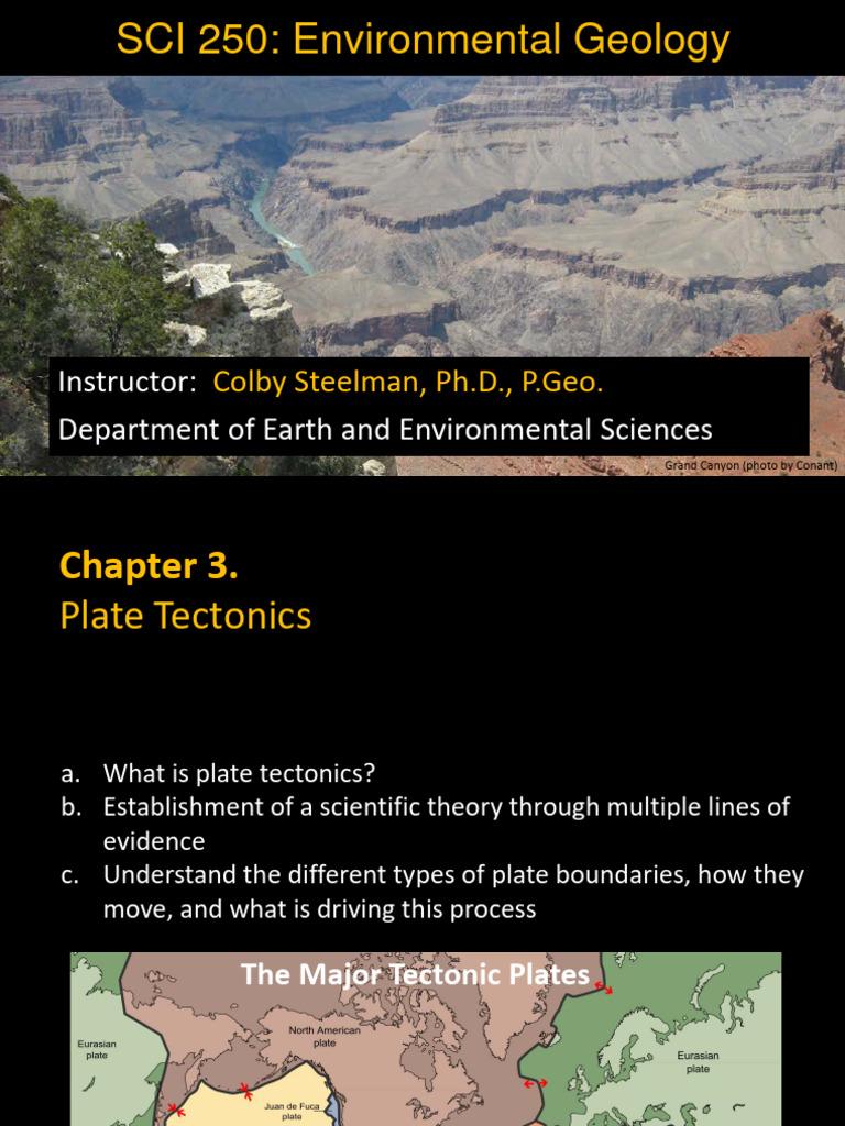 02 - Chapt 3 Plate Tectonics v1 | PDF | Plate Tectonics | Deformation (Engineering)