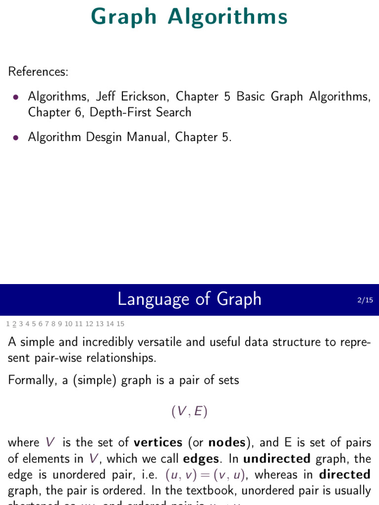 Graph Algorithms | Download Free PDF | Vertex (Graph Theory) | Computational Complexity Theory