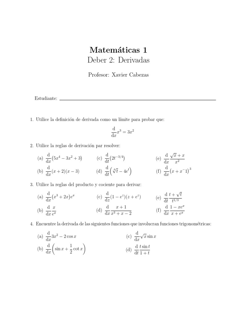 DEBER Unidad 2 | PDF | Relaciones matematicas | Funciones y mapeos