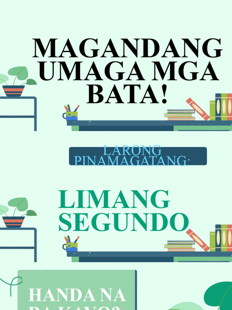 Final PPT in Filipino | PDF