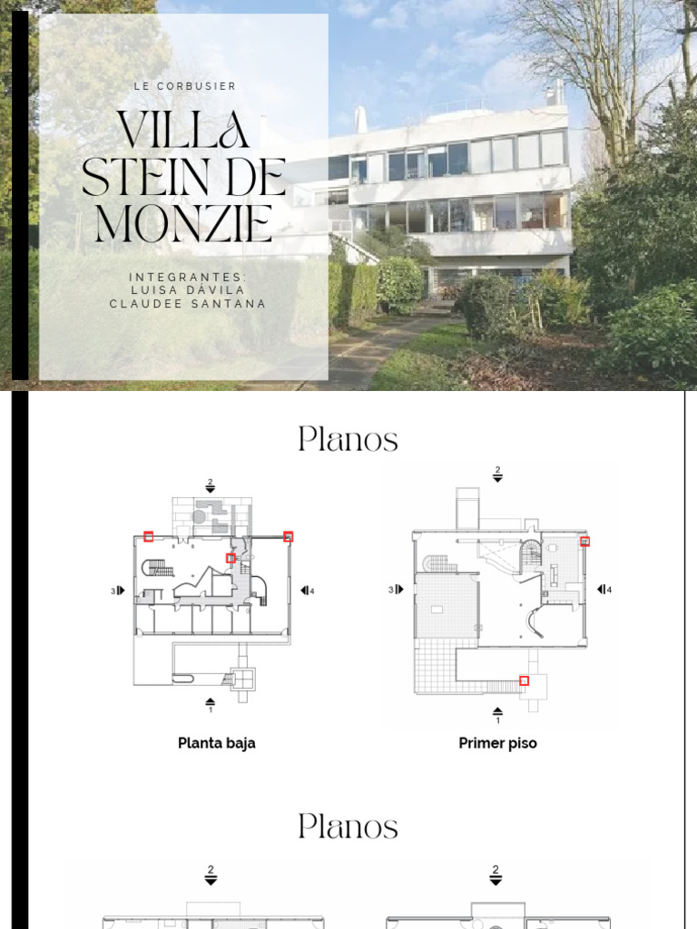 Planos y Detalles de Villa Stein | PDF