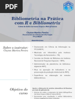 Tutorial de Uso do Bibliometrix | PDF | Análise sistemática | Rede ...