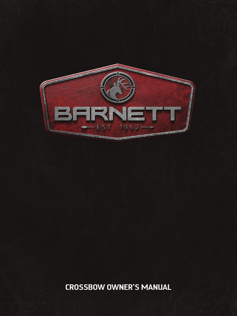 Barnett Universal Crossbow Owners Manual | PDF | Screw | Arrow