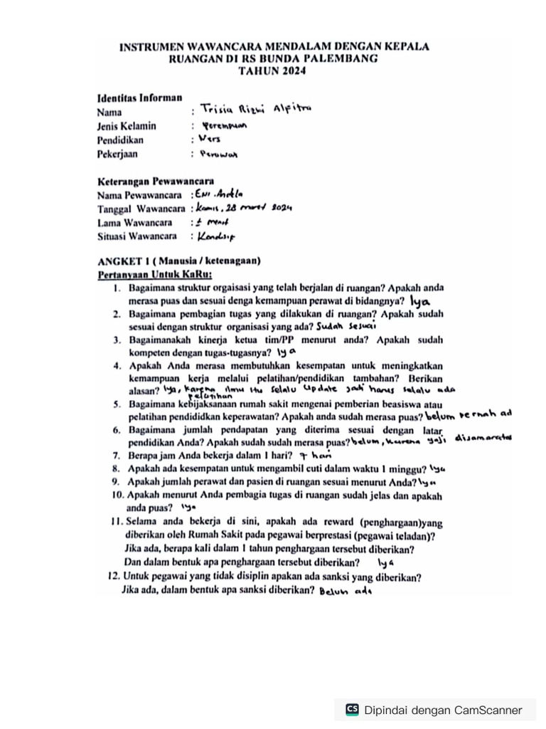 Instrumen Mankep Eis 2 | PDF